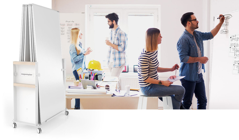 Design-Thinking Whiteboard-Trolley | Kategorie Whiteboards ...