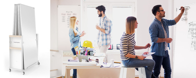 Design-Thinking Whiteboard-Trolley | Kategorie Whiteboards ...